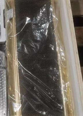 China Material Brass Emi Honeycomb Waveguide Air Vents With Frame for sale