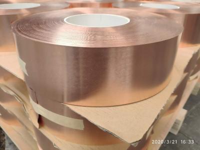 China 0.105mm 3oz Copper Foil Tape Emi Shielding Conductive Electrolytic for sale