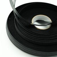 China Abs Pur Hot Melt Adhesive Hook And Loop Black Strap Customizable Length for sale