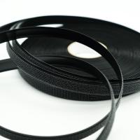 China Abs Pur Hot Melt Adhesive Hook And Loop Black Strap Customizable Length for sale