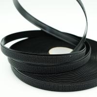 China Abs Pur Hot Melt Adhesive Hook And Loop Black Strap Customizable Length for sale