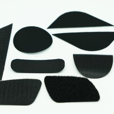 China Die Cut Hot Melt Adhesive Hook And Loop Patches Heavy Duty Fastening for sale