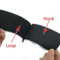 China Polyester Nylon Hook And Loop Tape Sticky Back Velcro OEKO-TEX 100 for sale
