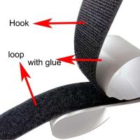 China Customized Industrial Velcro Tape 25 Meters Heavy Duty Hook And Loop Tape for sale
