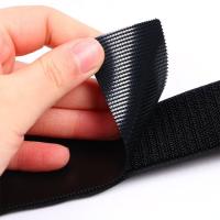 China Black Injection Hook 10lbs Capacity Hook Loop Velcro Rust Resistant for sale