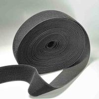 China Width 25mm Elastic Buckle Strap Durable Stretchable Hook And Loop for sale
