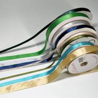 China Elegant Polyester Ribbon OEKO-TEX 100 White Poly Ribbon For Home Textile for sale