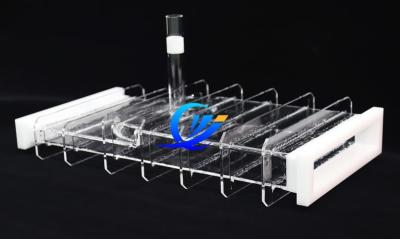 China Welded And Polished Electric Fused Quartz ASM/LPE Style Epitaxy Reaction Chamber for sale