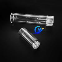 China FLH Heater Quartz Tube Plasma Etching Chamber Semiconductors Quartz for sale