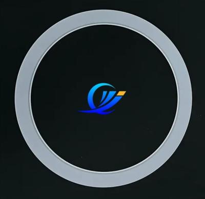 China Customized Superb Clear Fused Quartz Shield Ring For Dry Plasma Etching for sale