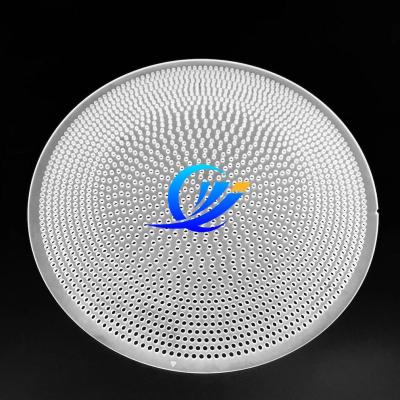 China Natural Quartz High Precision Buffle Plate to Uniformize Reactive Gas for Plasma Etching for sale