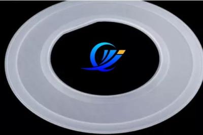 China High Purity Synthetic Quartz Cover Ring For 12 Inch Wafer CCP Plasma Dry Etching for sale