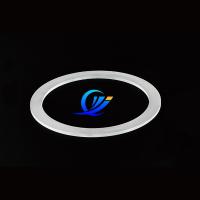 China High Purity Quartz Cover Ring Protecting Wafer Edges Preventing Contamination in Uniform Dry Plasma Etching Process for sale