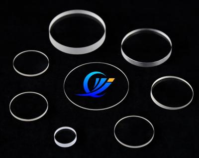 China High Transparency Round Quartz Lens Wafer Level Lens Customized for sale
