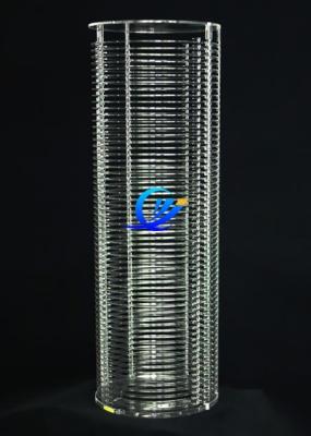 China Vertical WAFER Quartz Boat Diffusion Oxidation CVD Quartz Tube for sale