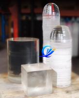 China High Purity Natural Flame Fused Quartz For Semiconductor And Optics Products for sale