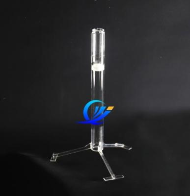 China Precision Fused Silica Quartz Shaft To Hold Wafer Within Reaction Chamber for sale