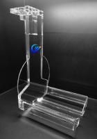 China Fire Polished & Welded Quartz Wafer Lifter Ultra Purity For Chemical Cleaning for sale