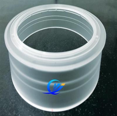 China Precision Quartz Tube Flange To Connect CVD Quartz Tube Vacuum Flange for sale