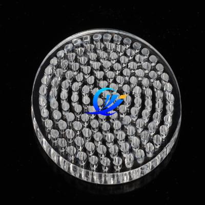 China Transparent Chemical Gas Partition Quartz Plate For Thin Film Surface Treatment CVD for sale