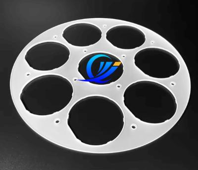 China Large Size Quartz Susceptor Cover MOCVD Semiconductor Quartz for sale