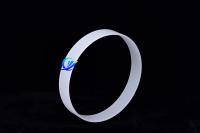 China Synthetic Quartz Insulator LB Ring Finished For Semiconductor ICP Plasma Dry Etch for sale