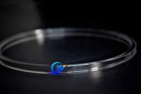 China Fire Polished Natural Quartz Cover GRD RING HTD ESC P-E For Dry Etching Equipment for sale