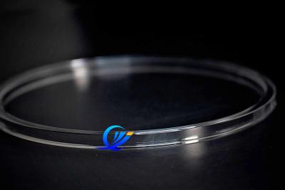 China Fire Polished Natural Quartz Cover GRD RING HTD ESC P-E For Dry Etching Equipment for sale