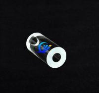 China Transparent Quartz Tube Slot High Purity Fire Polished For RTP Chamber Connection Fixer for sale