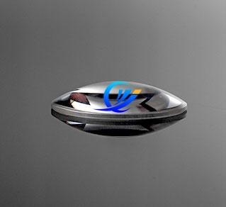 China Synthetic Quartz Lens Spherical Surface Mechanically Polished for sale