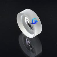 China Customized Synthetic Quartz Lens Mechanically Polished Optical Glass Lens for sale