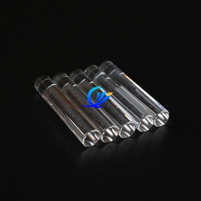 China Transparent Synthetic Quartz Light Guide All Polished Optical Light Guide for sale