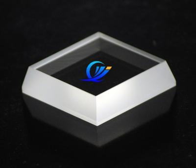 China Trapezoid Windows Quartz High Transmittance Transparency For CVD for sale