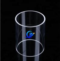China Fire Polished Quartz Tube of High Purity for Transferring Hydrogen & Oxygen in STRIP Equipment for sale