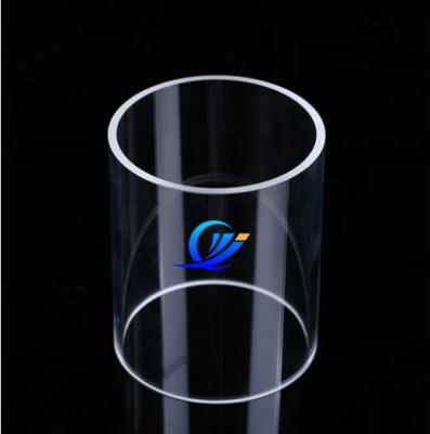 China Fire Polished Quartz Tube of High Purity for Transferring Hydrogen & Oxygen in STRIP Equipment for sale