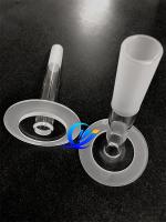 China Natural Quartz Base Susceptor To Hold Epitaxial Reaction Chamber For EPI Process for sale