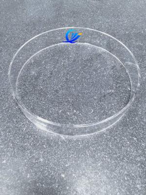 China Natural Quartz Bottom Liner, 300mm CUBS Clean for Semiconductor-Level Physical Vapor Deposition Processing for sale