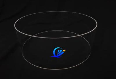 China Large Sized Quartz Sleeve OD380 of Electric Fused Natural Quartz to Resist Ultra High Temperature in Oxidation Diffusion for sale