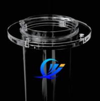 China Long Feeding Tube of Natural Electric-Fused Quartz for Ultra-High Temperature Crystal Growth Furnance for sale