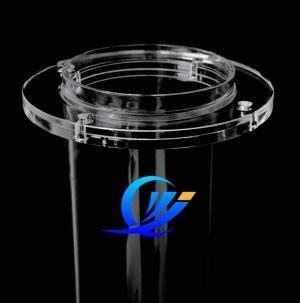China Long Feeding Tube of Natural Electric-Fused Quartz for Ultra-High Temperature Crystal Growth Furnance for sale