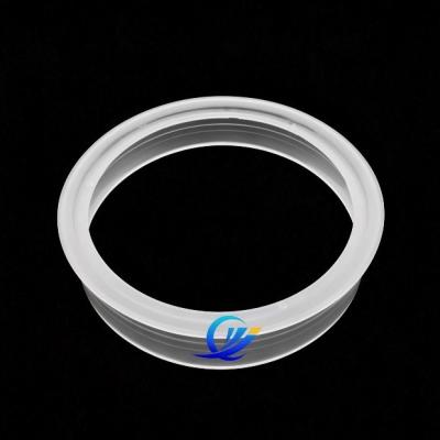 China JGS1 Synthetic Quartz Cover Ring CV‑GX in CCP Dry Etching Equipment for 12 inch Wafers for sale