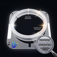 China Ground Quartz Cover Ring 12 Inch CCP Plasma Etching Quartz Ring for Dry Etch for sale