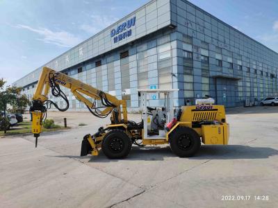 China Underground Utility Vehicle  Scaling Jumbo  Mining crushing Rock drill Chiseling vehicle for sale
