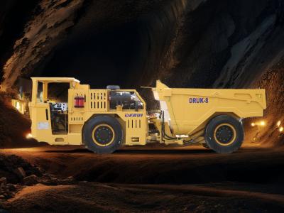 China Dump Truck  Bucket Volume  6 Cube  Compact  Mining Equipment  DERUI-6 for sale