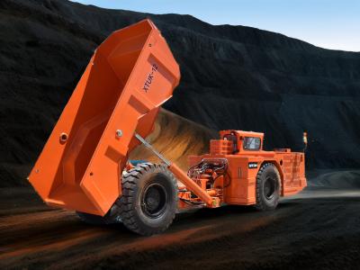 China VOLVO Engine DERUI   12 Tons  Underground Mining  Truck / Dump  Truck for sale