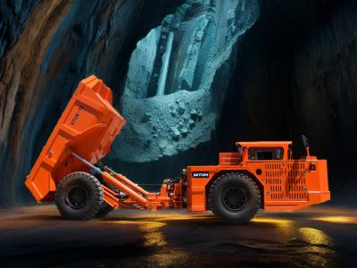 China DRUK -12  DERUI  Tunnel Compact  Underground Dump Truck 12 Tons rated loading  DEUTZ engine for sale