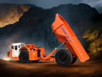 China DERUI DRUK-30  Underground Dump Truck OEM Underground Rock Truck  30 tons loading capacity for sale