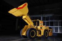 China Yellow color LHD Mining Machine Customized  Underground Front End Loader  1 cube bucket for sale