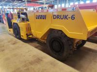 China Compact DRUK -6  UK-6  Underground Dumper Truck 6 Tons Loading Capacity For Underground Mine for sale