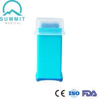 China Safety Auto Click Lancet 30Gx1.8mm Contact Activated Turquoise for sale
